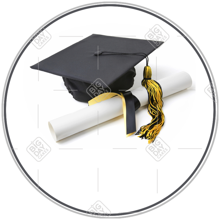 Graduation round topper