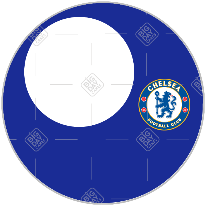 Chelsea-crest frame - round